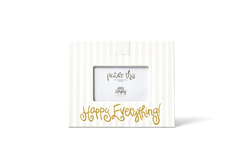 WHITE STRIPE MINI HAPPY EVERYTHING FRAME - FREE SHIPPING!