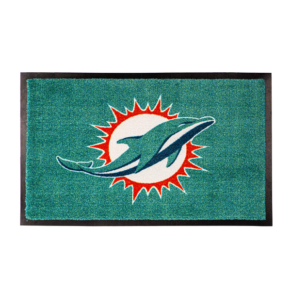3'x5' Large USA Indoor Outdoor Entryway Mat, Miami Dolphins – A. Dodson's