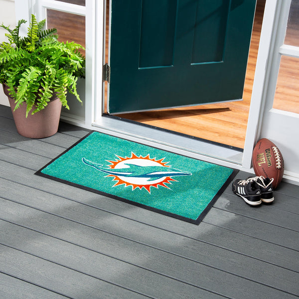 2'x3' USA Made Indoor/Outdoor Entryway Mat, Miami Dolphins – A. Dodson's