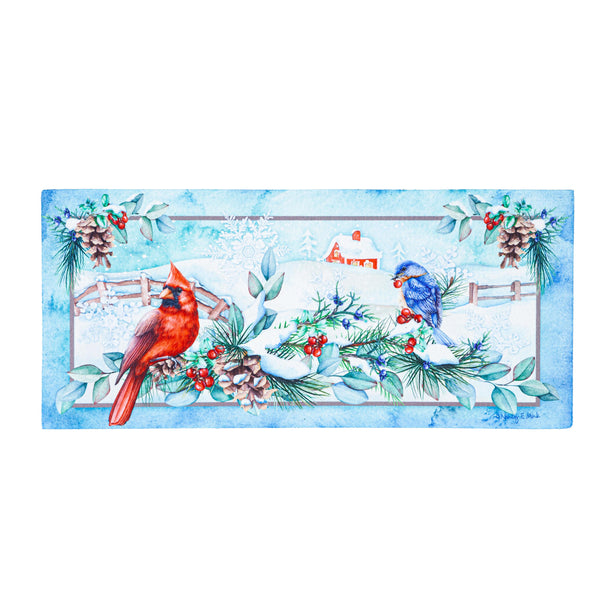 Snow Country Birds Sassafras Switch Mat – A. Dodson's