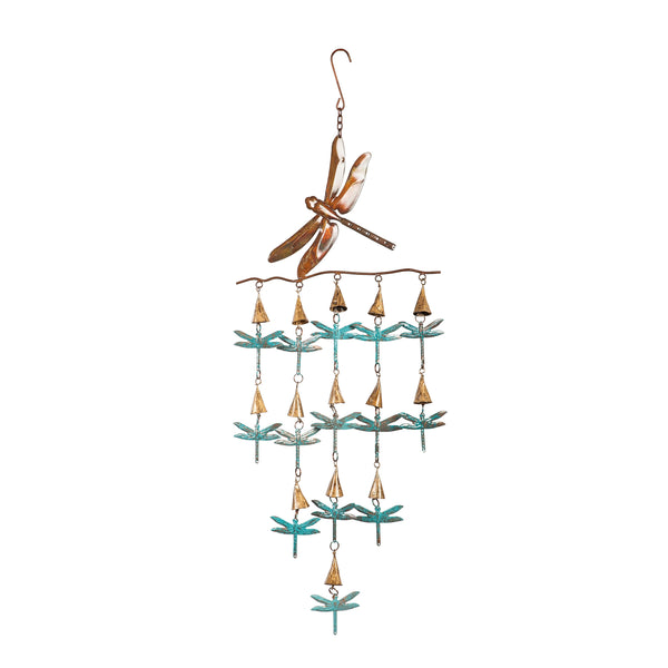 Pollinator Garden Mobile, Dragonfly Metal Outdoor – A. Dodson's