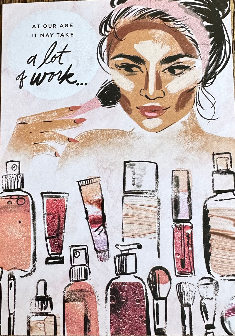 MAKEUP CARD