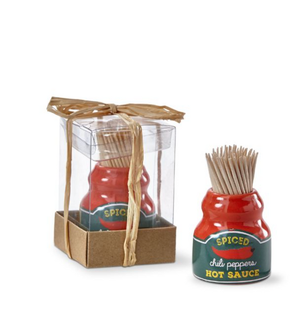 hot sauce toothpick holder set | FREE SHIPPING | A DODSON'S – A. Dodson's
