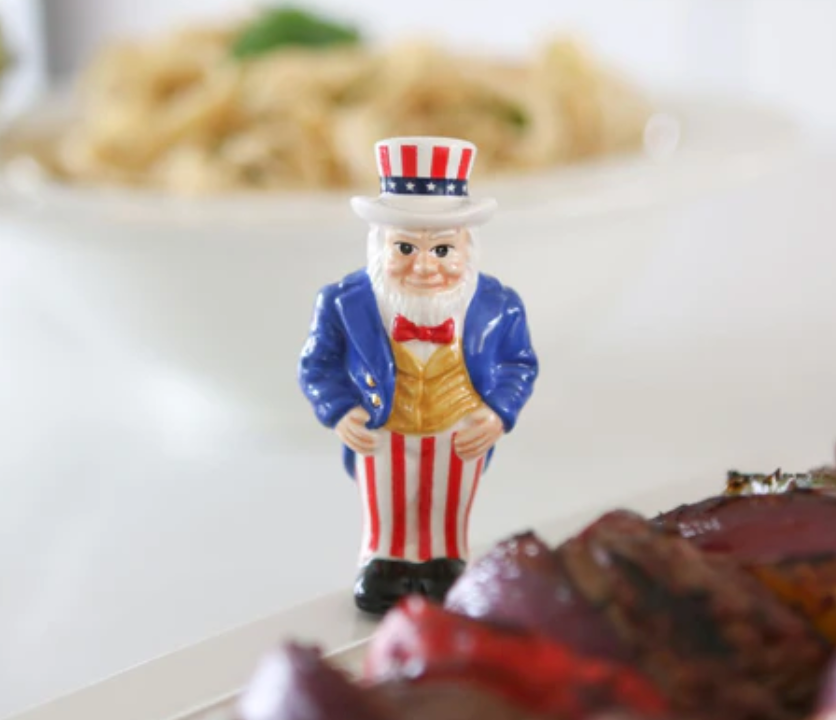 NEW NORA FLEMING ALL AMERICAN UNCLE SAM MINI | FREE SHIPPING| A. DODSON'S