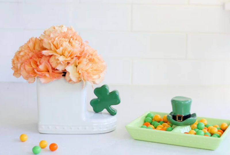 NORA FLEMING SHAMROCK MINI A28 | FREE SHIPPING | A DODSON'S