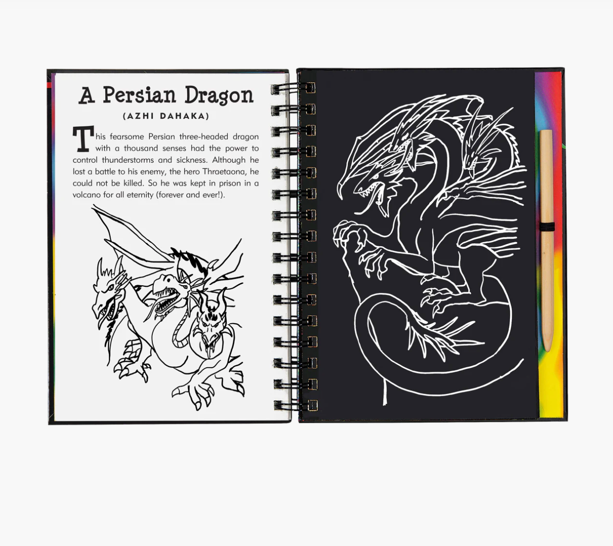 Scratch and Sketch Dragons & Mythical Creatures | FREE SHIPPING | A ...