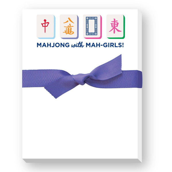 MAHJONG WITH MAH-GIRLS MINI NOTEPAD – A. Dodson's