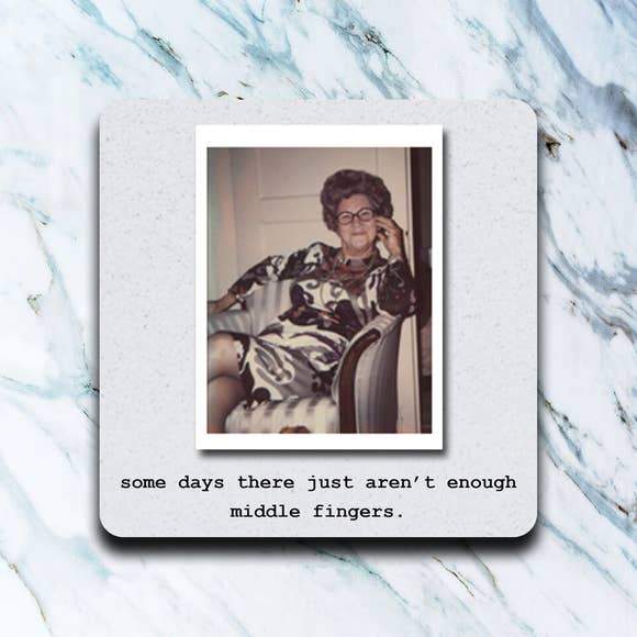 MIDDLE FINGER COASTER | FREE SHIPPING | A DODSON'S – A. Dodson's