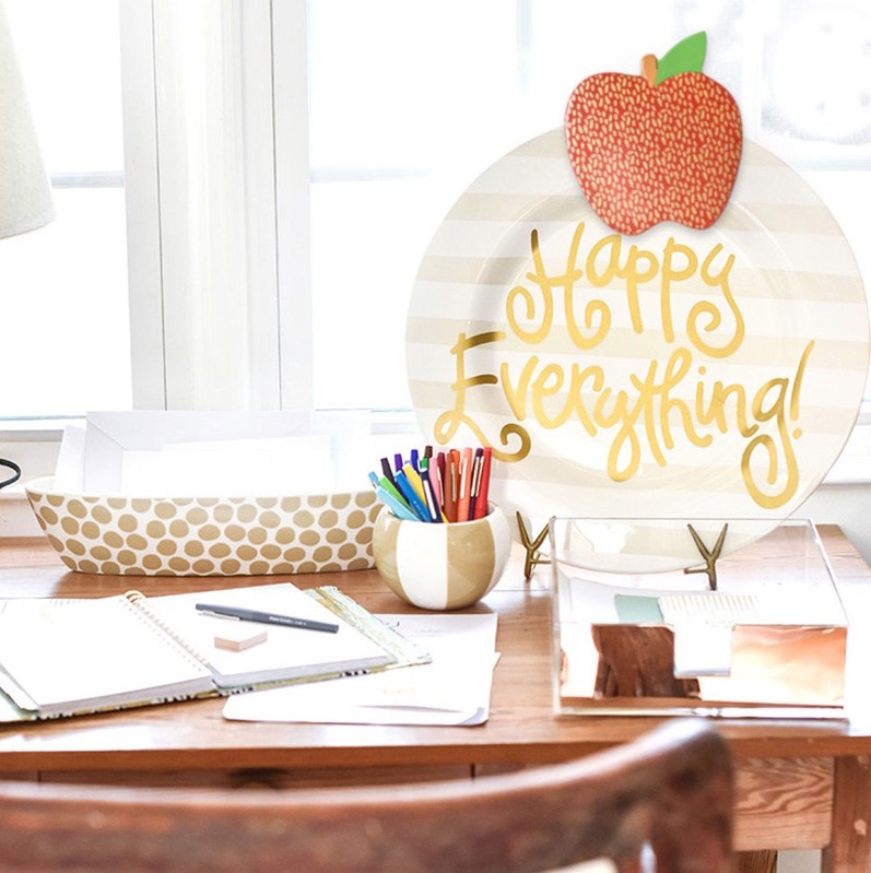 HAPPY EVERYTHING APPLE GOLD BIG ATTACHMENT | FREE SHIPPING |A DODSON'S