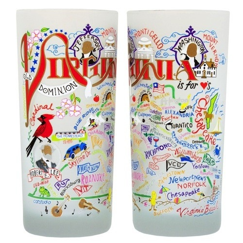 VIRGINIA GLASS BY CATSTUDIO | FREE SHIPPING | A DODSON'S