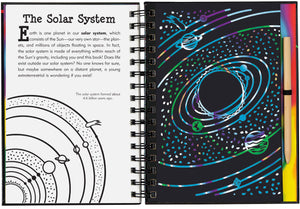 SCRATCH & SKETCH OUTER SPACE TRACE ALONG | FREE SHIPPING | A. DODSON'S