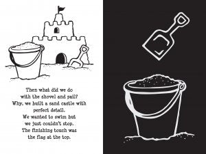 SCRATCH & SKETCH AT THE BEACH TRACE- ALONG | FREE SHIPPING | A. DODSON'S