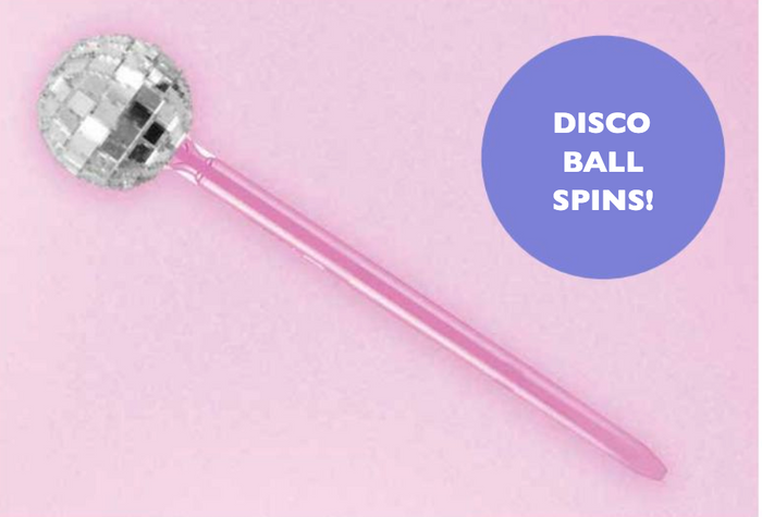 Spinning Disco Ball Pen | FREE SHIPPING | A DODSON'S