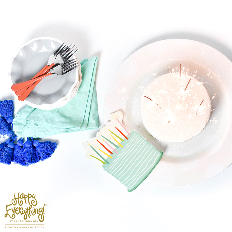 HAPPY EVERYTHING SPARKLE CAKE BIG ATTACHMENT |FREE SHIPPING|A DODSON'S