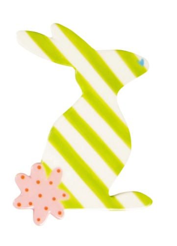 HAPPY EVERYTHING STRIPED RABBIT BIG ATTACHMENT|FREE SHIPPING|A DODSONS